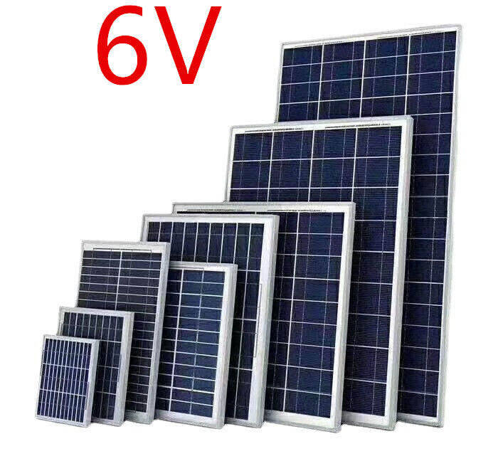 แผงโซลาร์เซลล์ solar cell 6V 3W/6W/8W/12W/15W/20W/30W/50W กันน้ำ ...