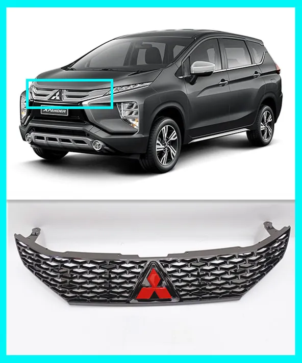 MITSUBISHI XPANDER 2018 - 2022 RALLIART FRONT GRILL HONEYCOMB GRILL ABS ...