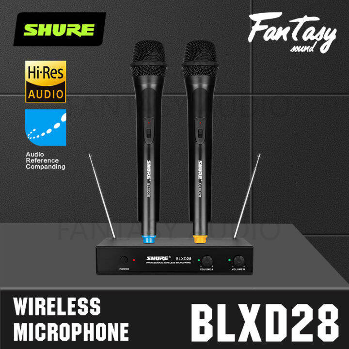 SHURE BLXD28 wireless microphone original for videoke mic karaoke mike ...
