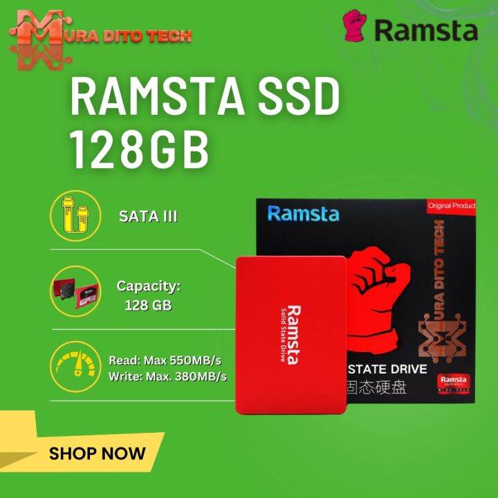 Ramsta SSD 120GB 240GB 480GB solid State Drive | Lazada PH
