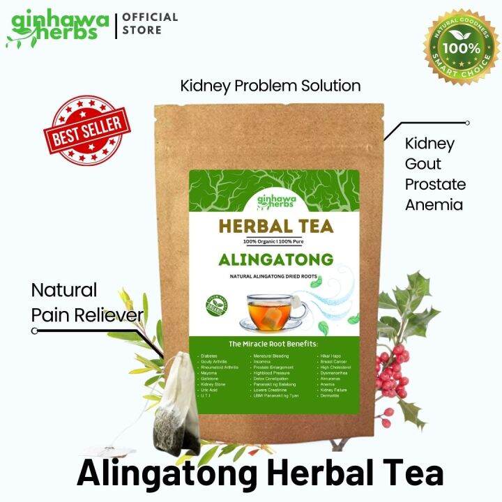 Original Alingatong Red Roots Tea in Teabags with 10pcs helps with ...