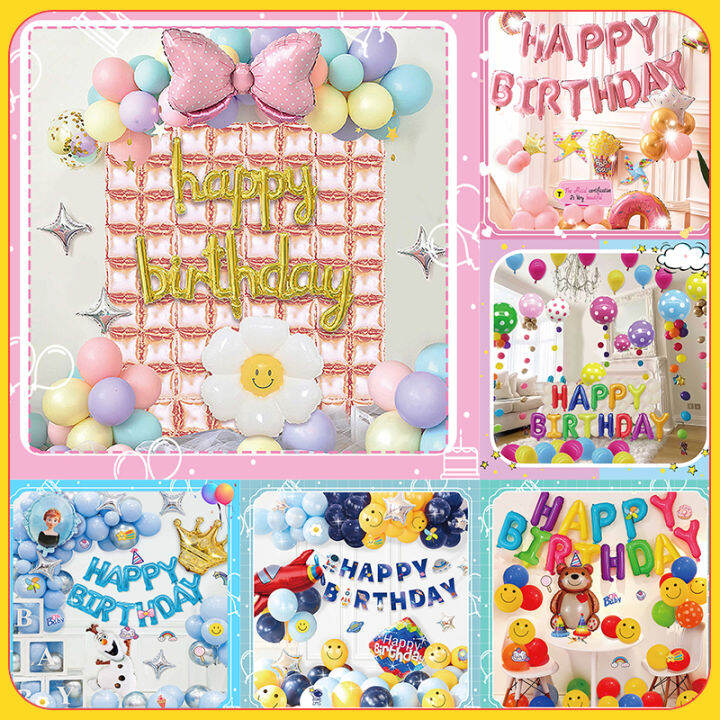 BalloonsMEI Balloons birthday for Balloon ลูกโป่ง happy birthday สุข ...