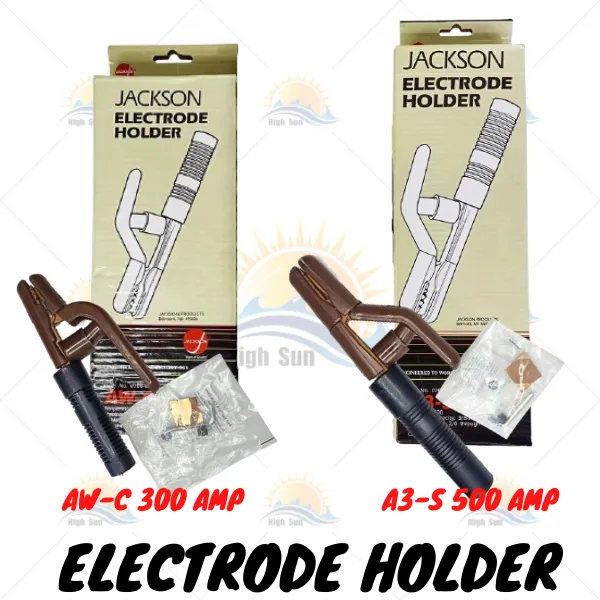 JACKSON Electrode Welding Holder 300/500 Amperes Heavy Duty | Lazada PH