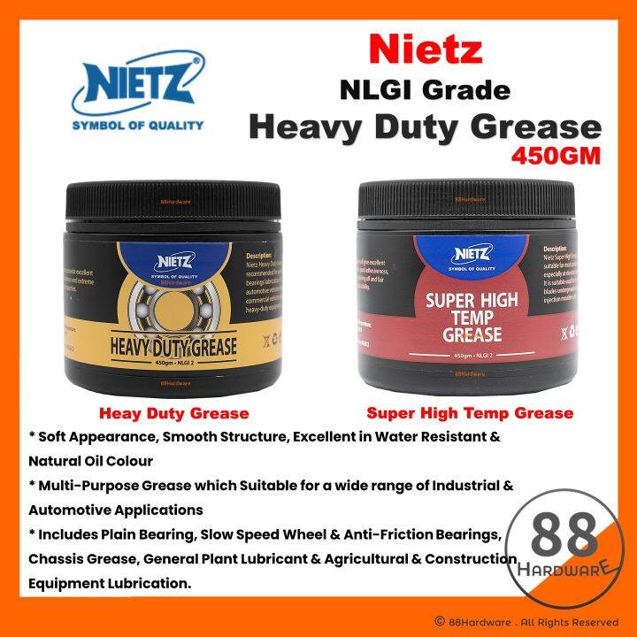 Nietz Heavy Duty Grease / Super High Temp Grease / minyak grease / high ...