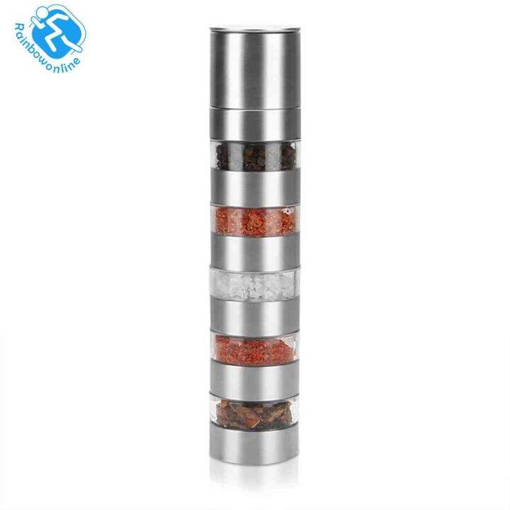 Portable Spice Jars Bottle Seasoning Container Outdoor BBQ Salt ...