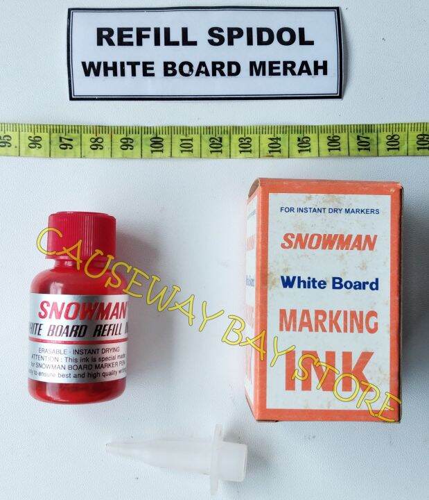 ISI TINTA SPIDOL WHITE BOARD MERAH | Lazada Indonesia