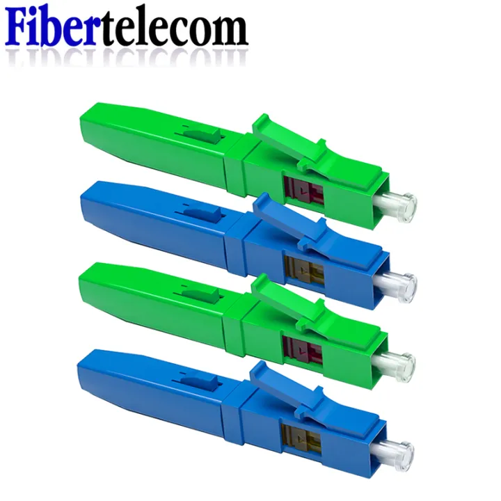 10Pcs Lc/apc Fast Connector ส่วนประกอบพิเศษสำหรับ2.0*3.0มม. Optical Drop Cable Fiber Quick ...
