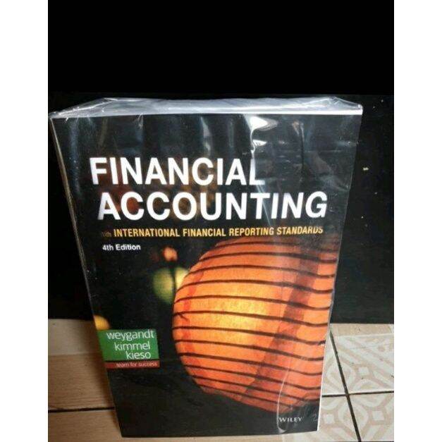 Financial Accounting With IFRS Edition 4 - Weygandt Kimmel Kieso | Lazada