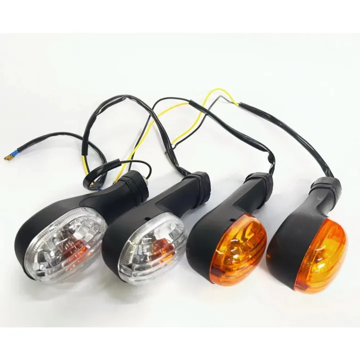 PAIR TURN SIGNAL LIGHT CT100BAJAJ RUSI BC 150 BARAKOSTX RUSI TMX FOR ...