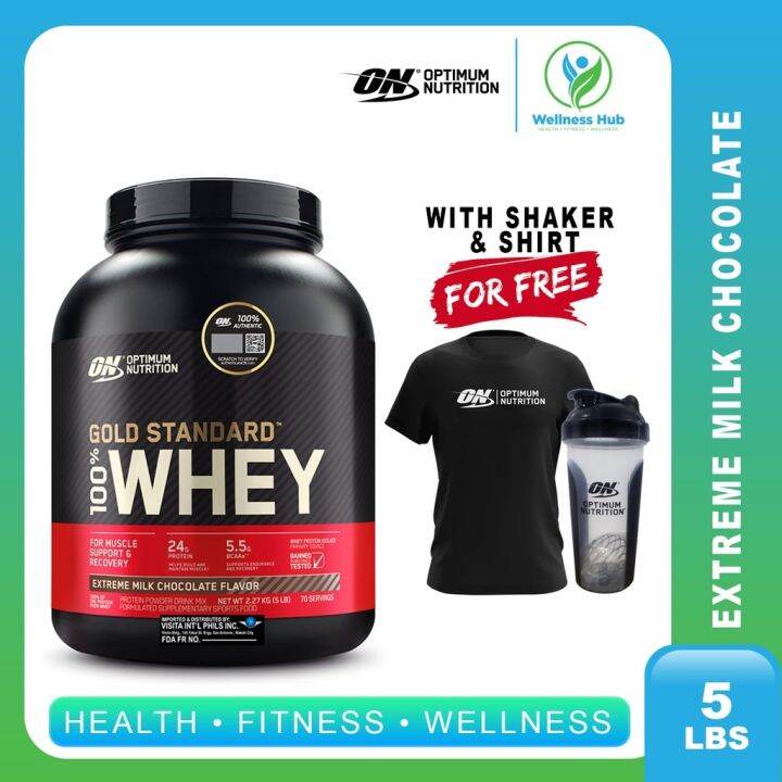 Old Model OPTIMUM NUTRITION GOLD STANDARD 100 WHEY PROTEIN with FREE ...