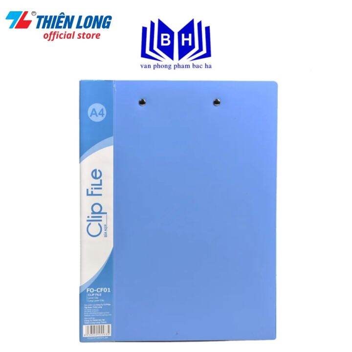 Bìa kẹp A4 Flexoffice FO-CF01 - File clip - clip file - Kẹp trình ký 2 mặt | Lazada.vn