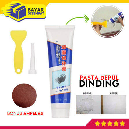 Pasta Krim Dempul Tambal Dinding Tembok Retak Wall Repair | Lazada ...