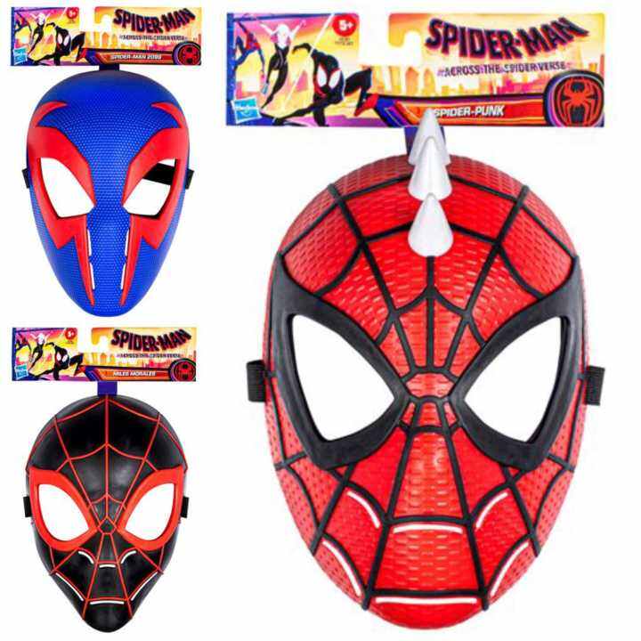 Topeng Marvel Spider-Man Spider-Verse Movie Hero Masks Original Hasbro ...
