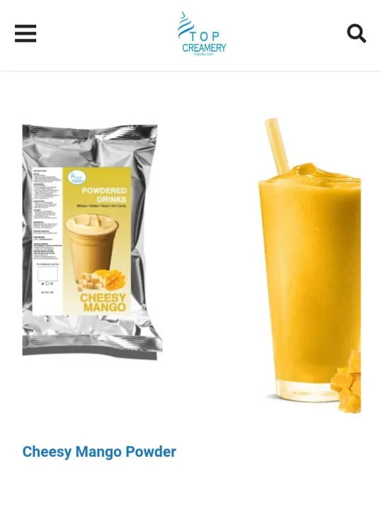 Cheesy Mango Milktea Powder (1kg) | Lazada PH