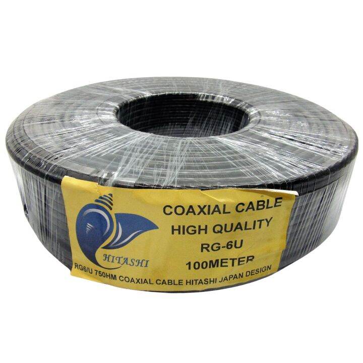 RG6 Coaxial Cable wire 100m Ultra-Fast 100m RG6 Coaxial Cable Wire ...
