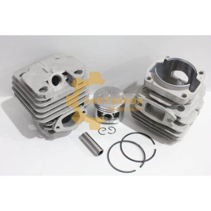 Cyl Block Blok Chainsaw 5800 6800 7800 Piston Assy Foring Complete ...