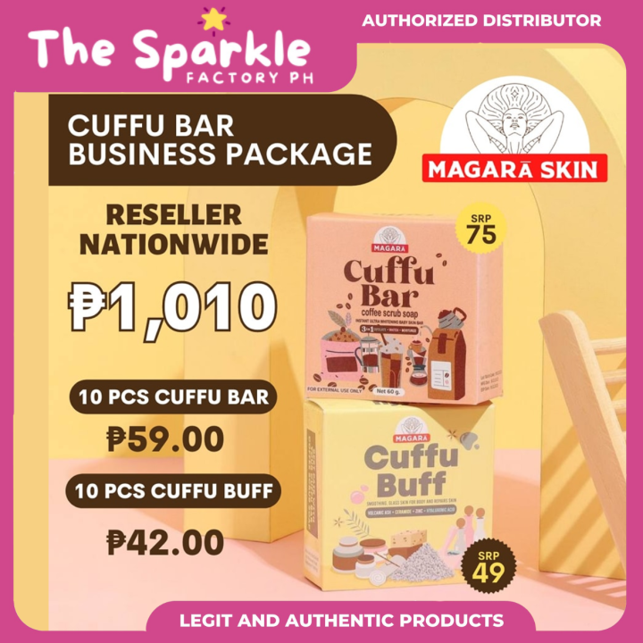 Reseller Package: Authentic Magara Skin Cuffu Bar Soap and Cuffu Buff ...