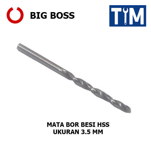 BIG BOSS Mata Bor Besi HSS 3.5 MM | Lazada Indonesia