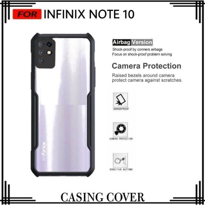 Case Infinix Note 10/Note 10 Pro NFC/Note 8/Note 7 Soft Armor ...