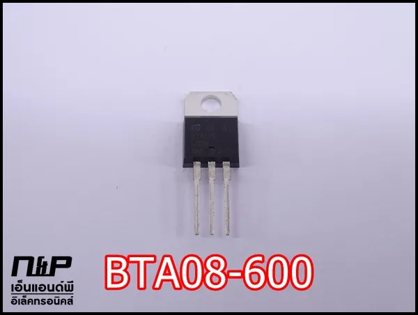 BTA08-600 BTA08-600B Triac TO-220 ไตรแอค ไทริสเตอร์ 8A 600V | Lazada.co.th