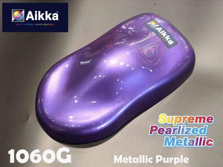 AIKKA 1060G METALLIC PURPLE SUPREME METALLIC 2K CAR PAINT | Lazada