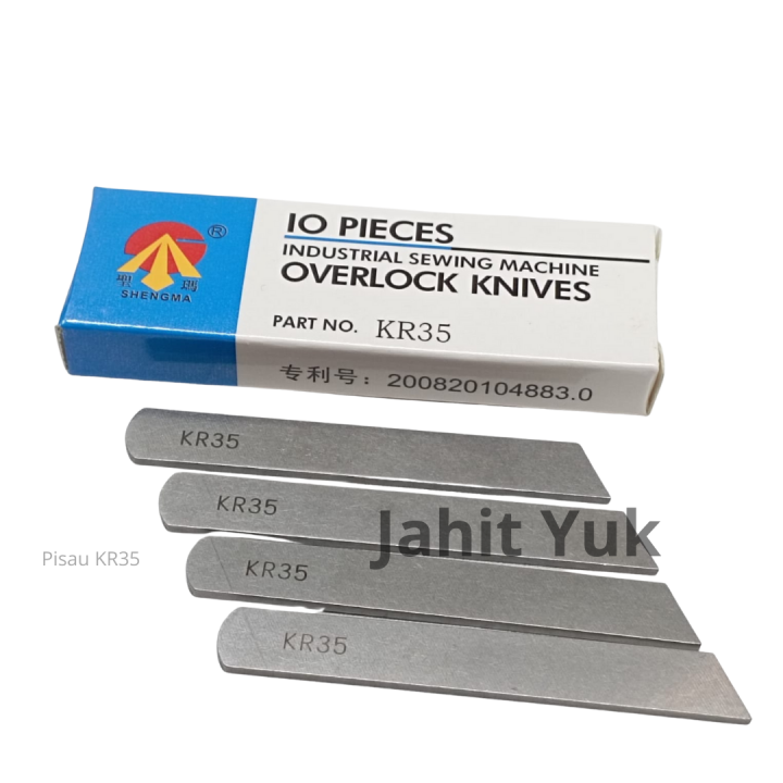 Pisau Bawah KR35 Mesin Jahit Obras Typical/Siruba Shunfa Simaru | Lazada Indonesia