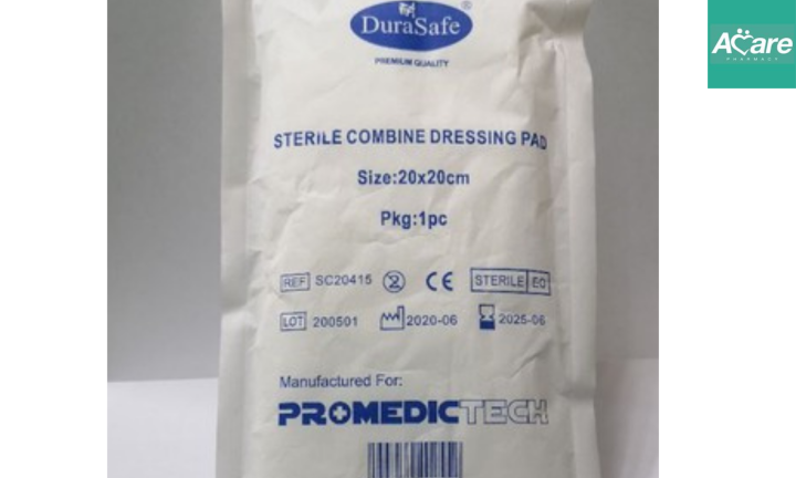 STERILE COMBINE DRESSING PAD 20CM X 20CM SINGLE PACKING | Lazada