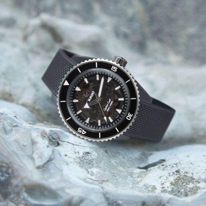 นาฬิกา ราโด RADO Captain Cook High-Tech Ceramic รุ่น R32127156 | Lazada ...