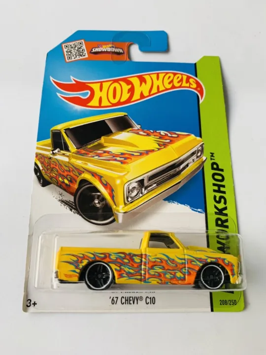 HOTWHEELS HOT WHEELS 67 CHEVY C10 KUNING HW WORKSHOP SKALA 1 : 64 ...