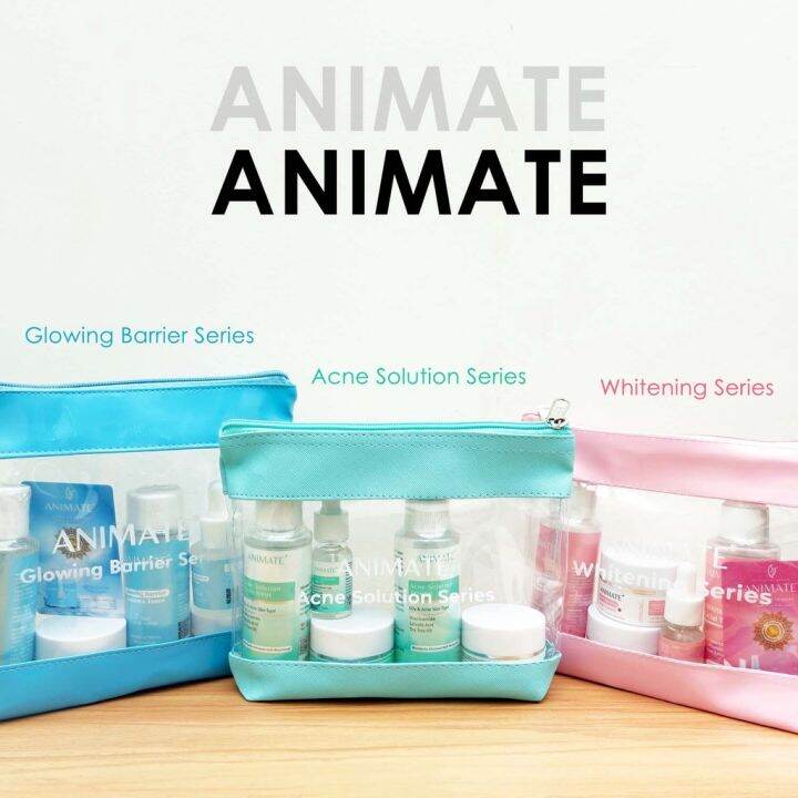 Animate instant whitening series 5in1 / Paket Animate Skincare Cream ...