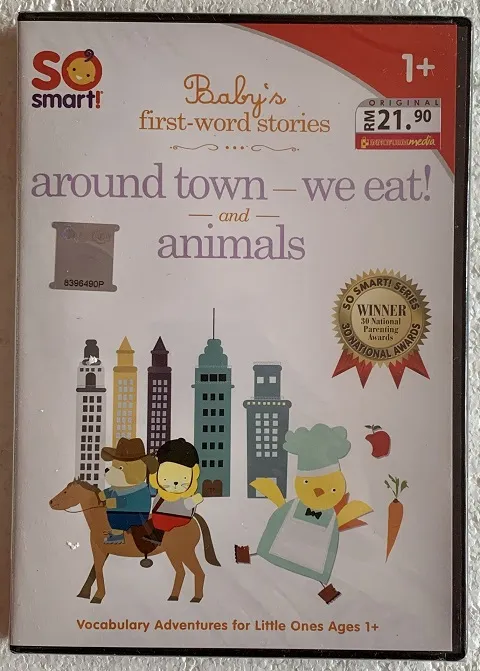 So Smart! Vol.8 Baby's first word stories DVD Children Education ...