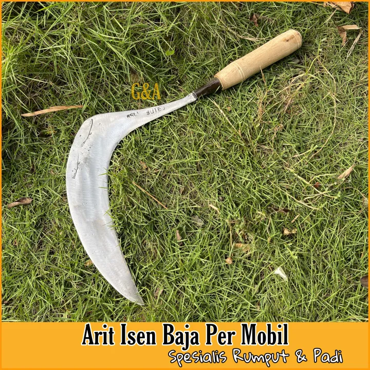 Arit Sabit baja selap isen Panjang Pemotong Rumput Padi Aret Blencong ...