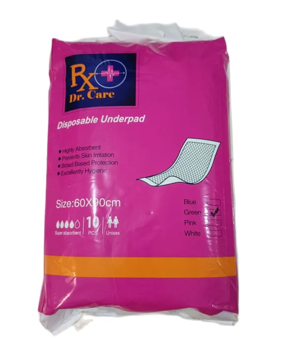 Rx Dr.Care Underpads 10Pcs Per Pack | Lazada PH