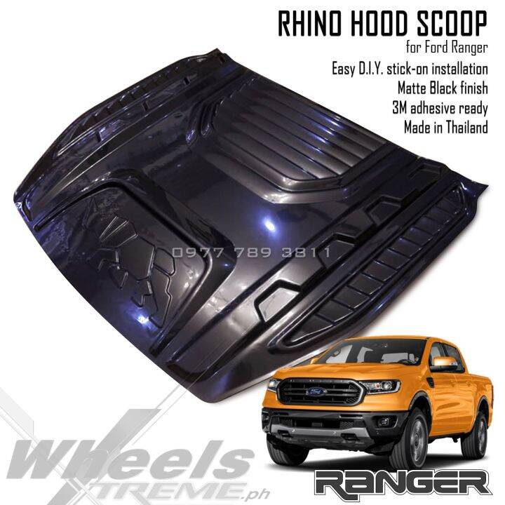 FORD RANGER / RAPTOR 2015-2022 RHINO HOOD SCOOP THAILAND MADE ( ranger ...
