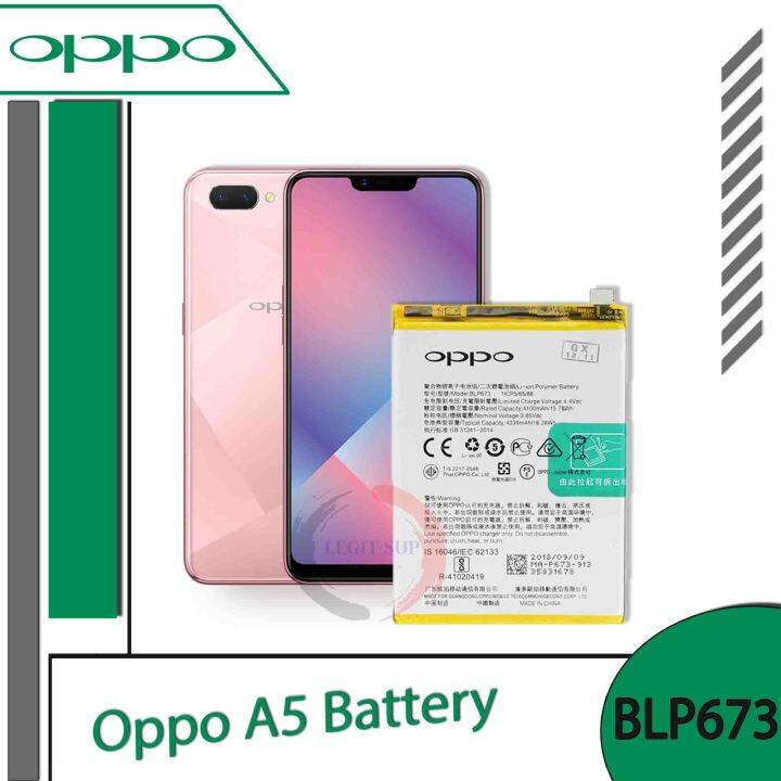 Oppo A5 Battery Model: BLP673 4230mAh (Original Equipment Manufacturer ...
