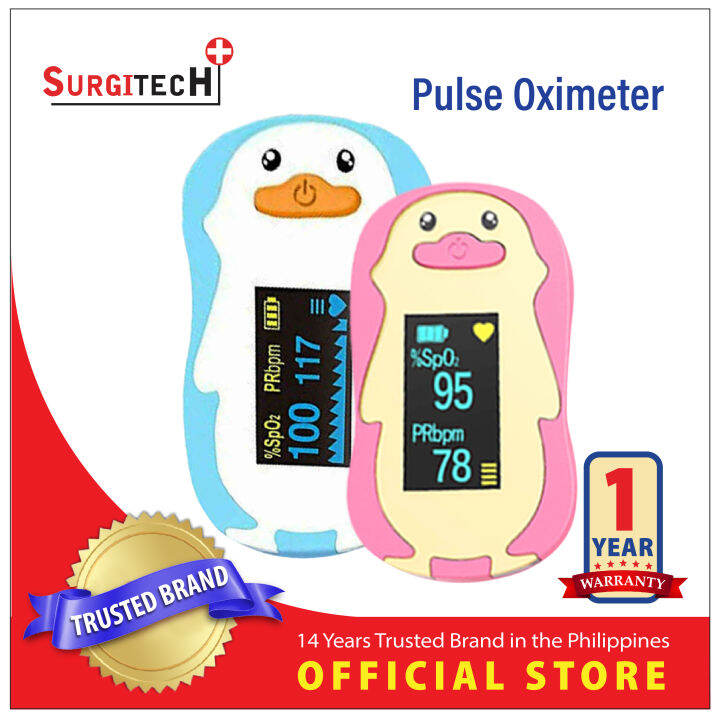 Surgitech OLED Children Pulse Oximeter Kids | Lazada PH