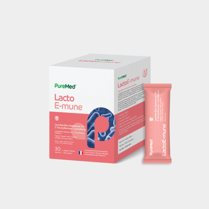 Puremed Lacto E-Mune Kids Probiotic Immune Support ( 30 Sachets ) | Lazada