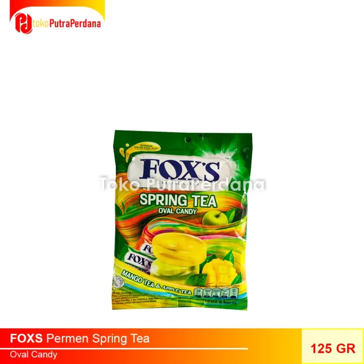 PERMEN FOXS Spring Tea Oval Candy 125gr | Lazada Indonesia