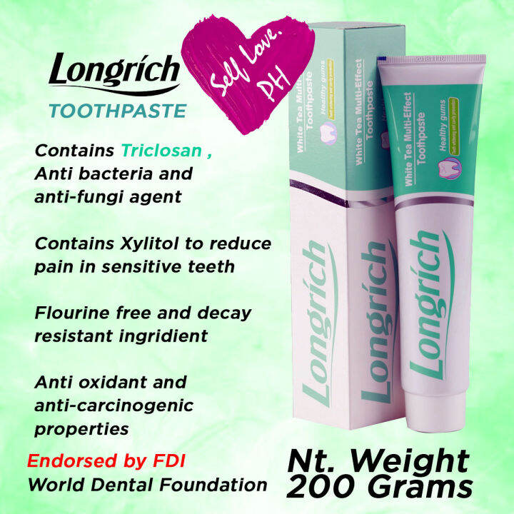 Longrich Toothpaste BIG SIZE 200grams | Lazada PH