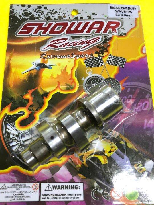 SHOWAR RACING CAMSHAFT for HONDA WAVE 125 6.8MM | Lazada PH