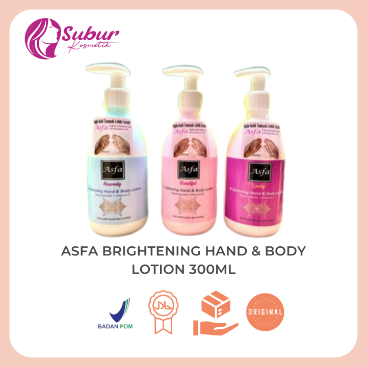 Asfa Brightening Body Lotion 300ml | Lazada Indonesia