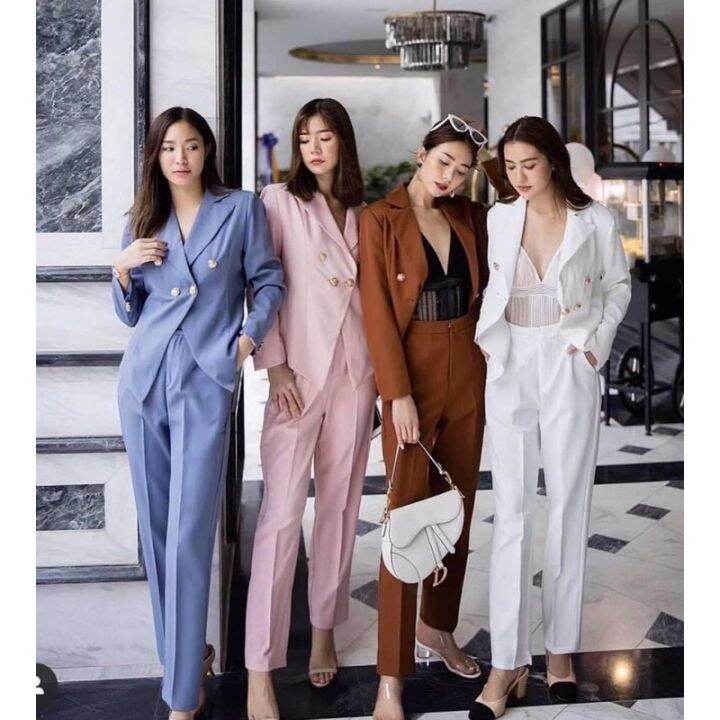 Formal Blazer and Pants Coordinates Set 568-1 eu | Lazada PH