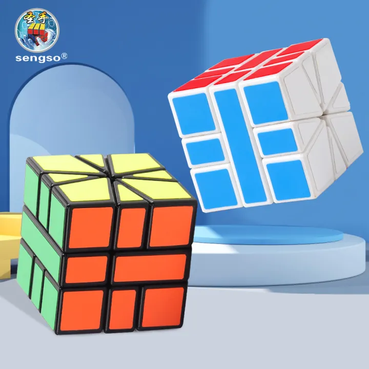 SENGSO Rubik Cube SQ-1 Special Shaped Series SQ-1 Series Educational ...
