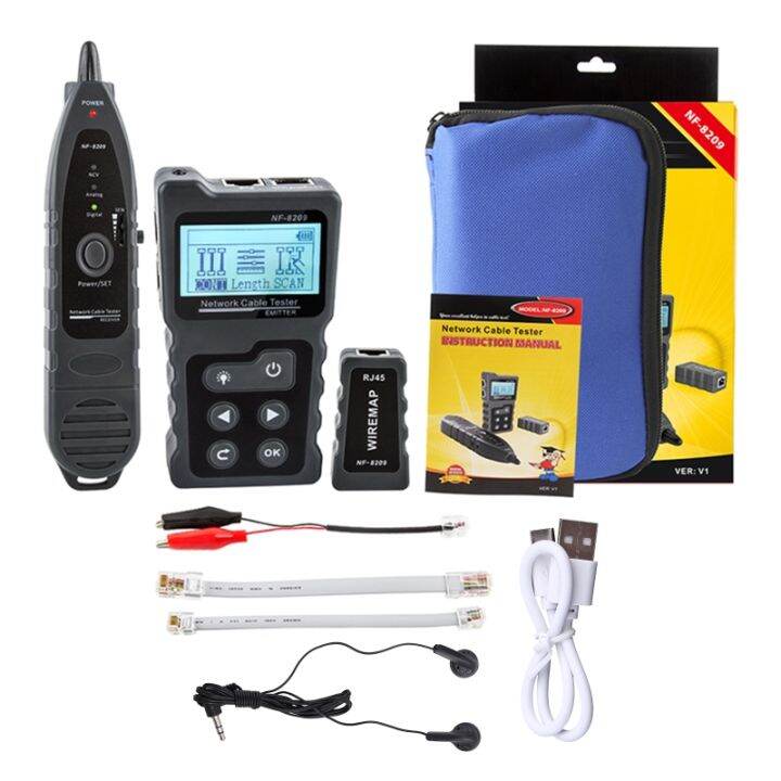Multifunctional Network Cable Tracker PSE Standards Power Supply Modes ...