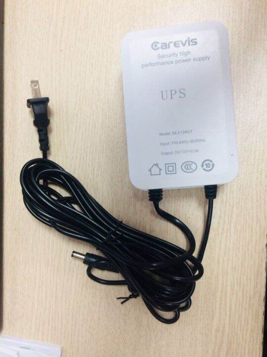 Nguồn dự phòng UPS 12V-2A cho bộ định tuyến WiFi, camera an ninh Mini ...