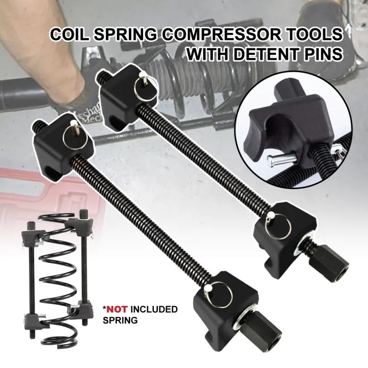 2pcs 320mm Macpherson Strut Coil Spring Compressor Tools With Detent ...