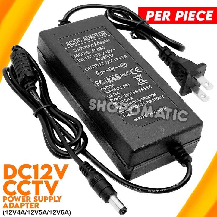 GET THIS !! DC12V Adapt 3A 4A 5A 6A LED CCTV Power Supply Adapter 12V ...
