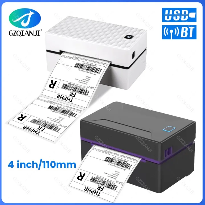 LOGO Thermal Label 4X6 Inch Barcode Printer Canva Label Maker Shipping ...
