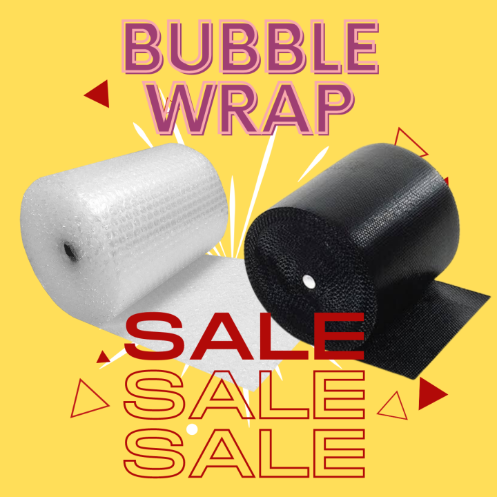 Bubble wrap roll black and white 20 inches width x 10 meters (length ...