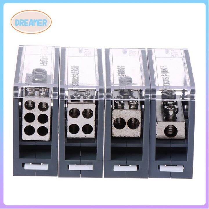 Din Rail Distribution Box Terminal Block Wire Connector One In Multiple Out For Circuit Breaker ...